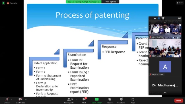 AN INSIGHT INTO PATENT DRAFTING AND FILING - Master of Computer Applications