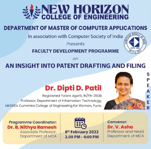 AN INSIGHT INTO PATENT DRAFTING AND FILING - Master of Computer ...