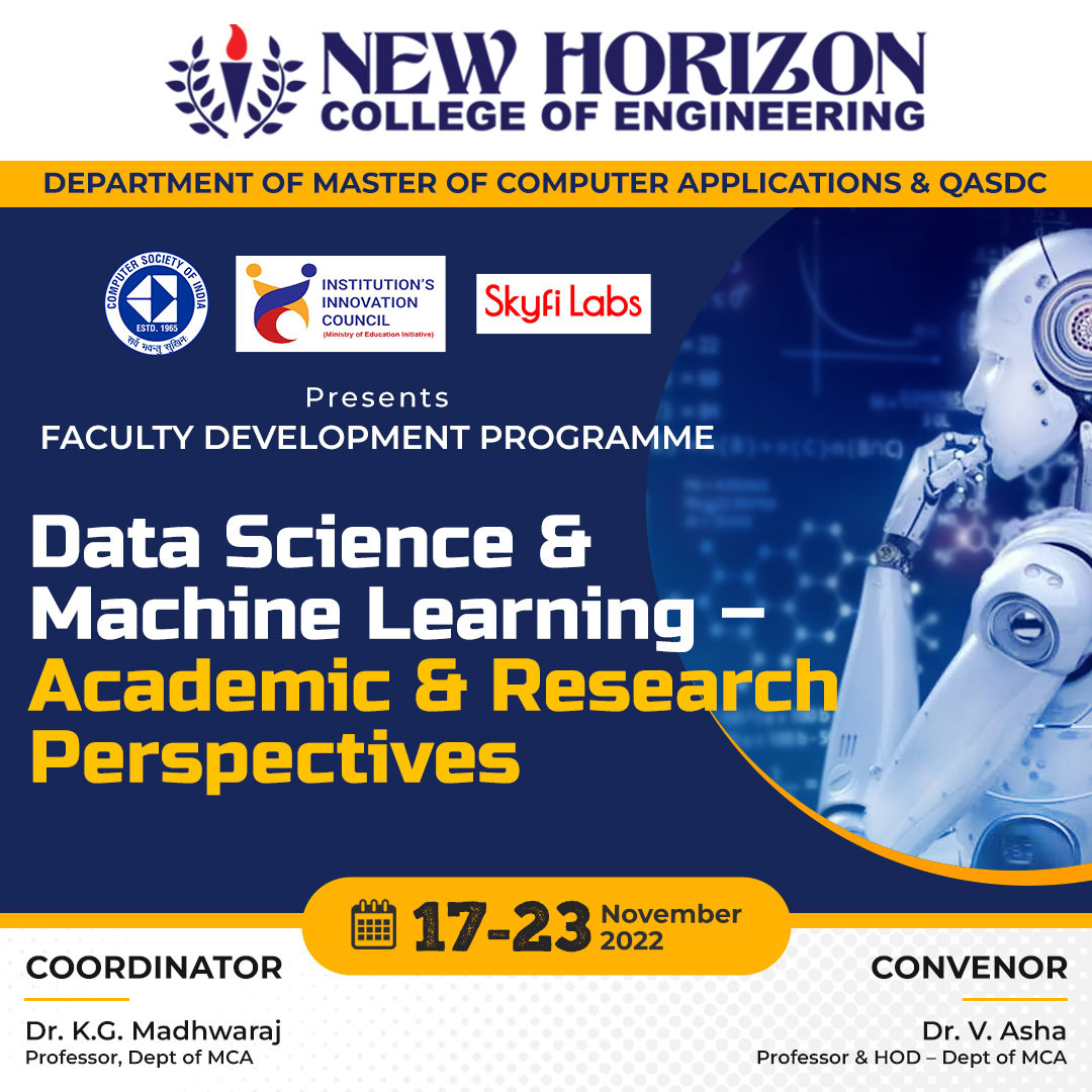 Data Science & Machine Learning - Academic & Research Perspective ...